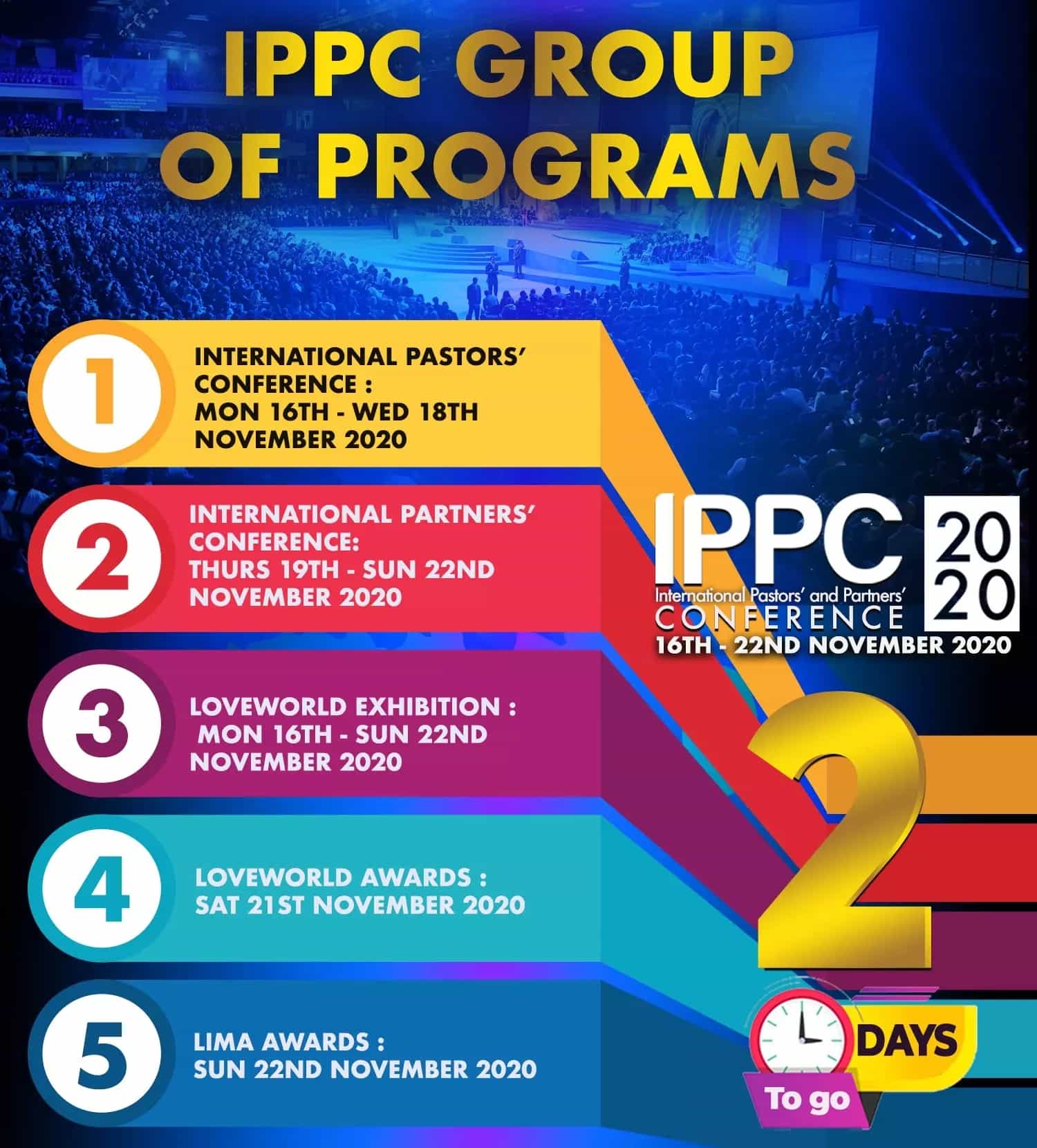 International Pastors’ And Partner’ Conference 2020 With Pastor Chris ...