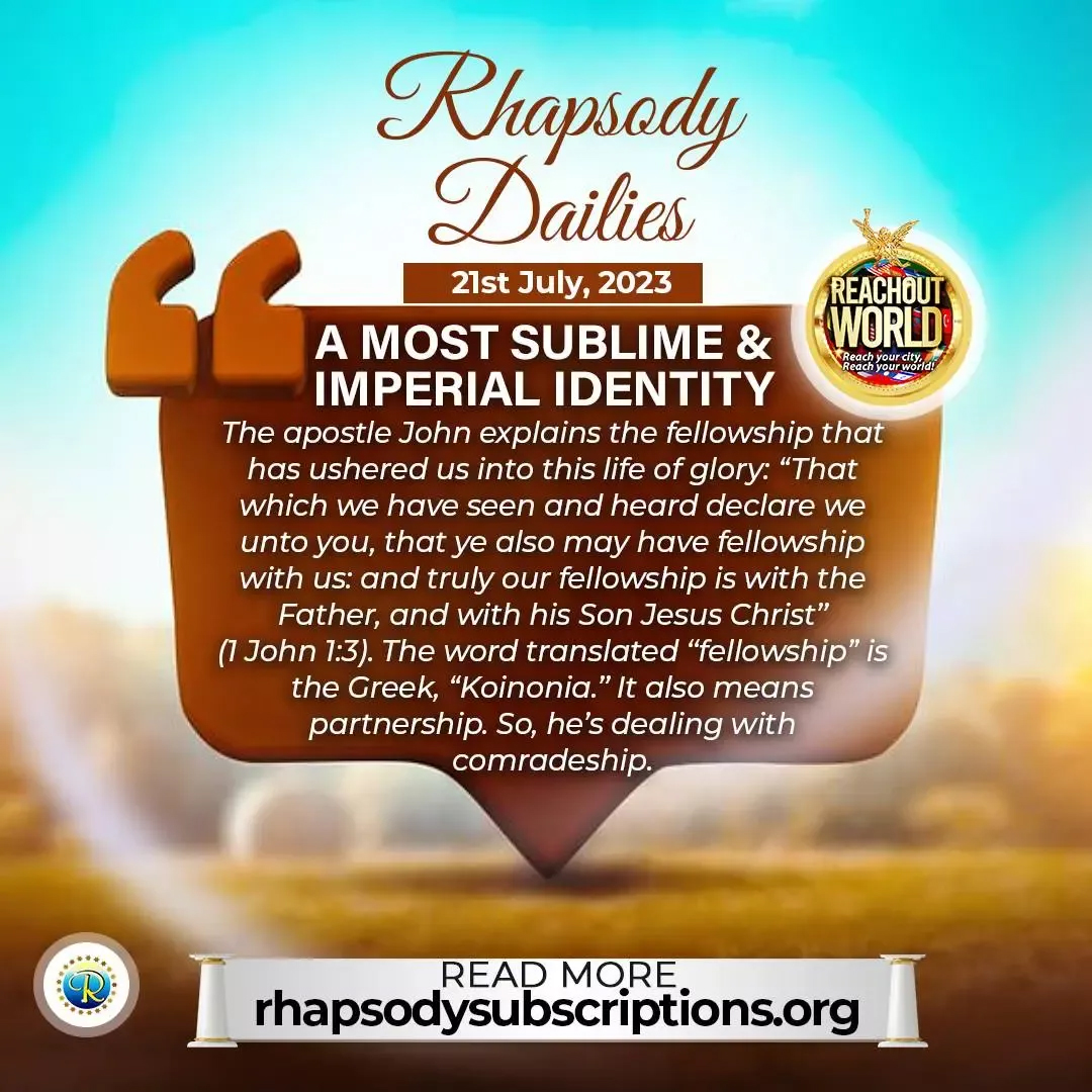 Friday 21st July, Today’s Article: A Most Sublime And Imperial Identity ...