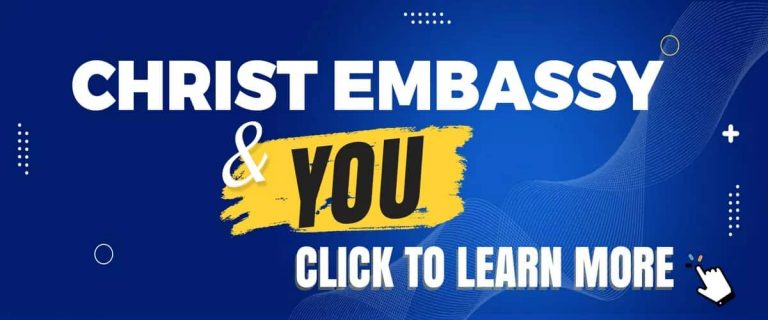 Christ Embassy | Giving your life a meaning