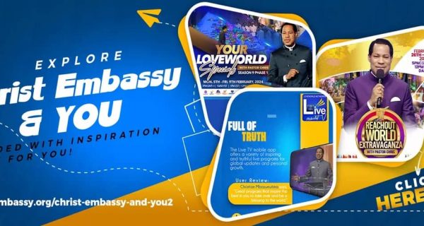 Upcoming Events | Christ Embassy