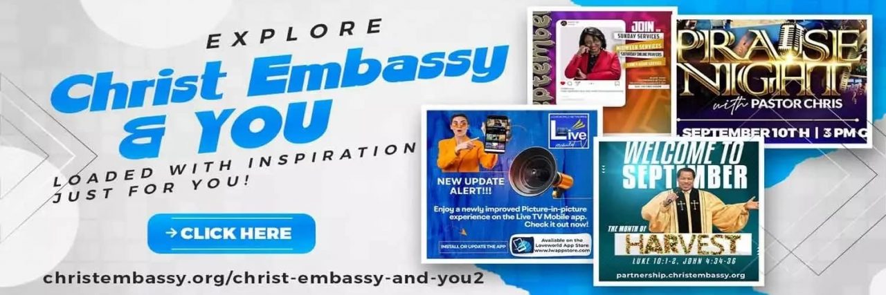 Christ Embassy & You | Christ Embassy