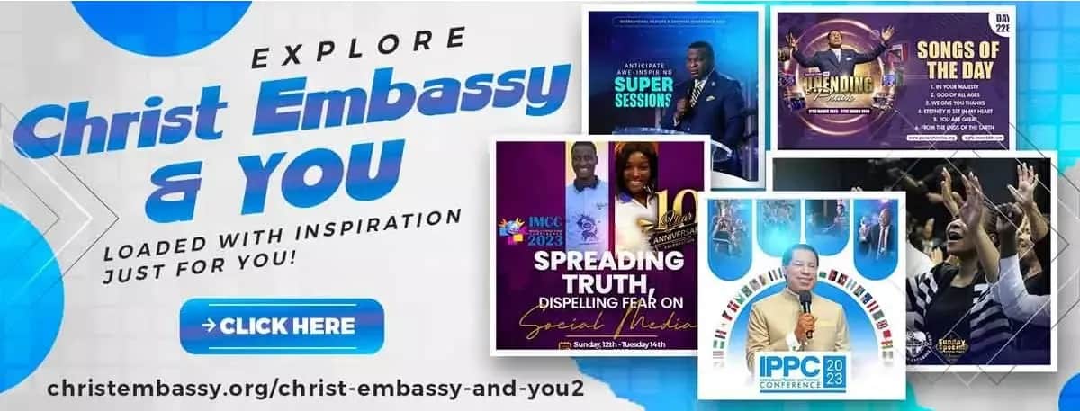 Christ Embassy | Giving your life a meaning
